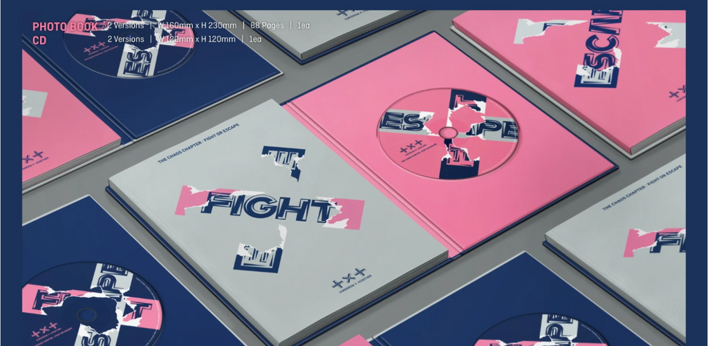 TXT THE CHAOS CHAPTER: FIGHT OR ESCAPE Album (PB Version) [OFFICIAL ...