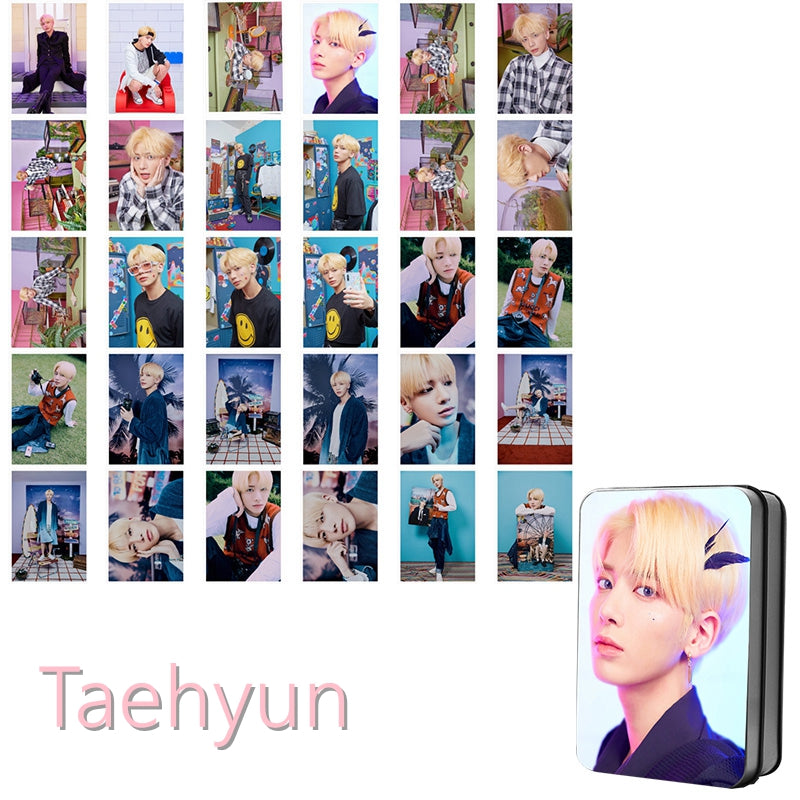 TXT Minisode 1: Blue Hour Photo Cards Tin Case Set [30 pcs] – TXT Universe