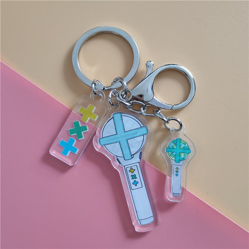 TXT Mini Lightstick Pendant Keychain (Fan-made) – TXT Universe