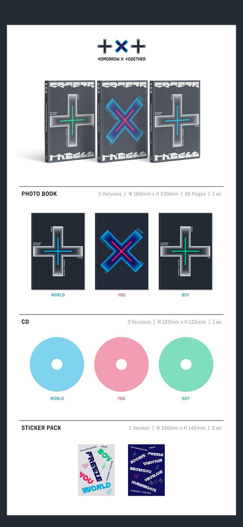 TXT THE CHAOS CHAPTER: FREEZE Album [OFFICIAL] – TXT Universe